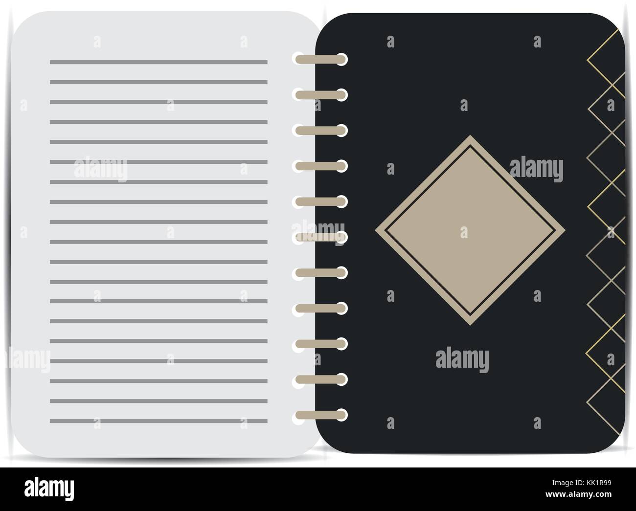 Branding notebook design Stock Vector Image & Art - Alamy