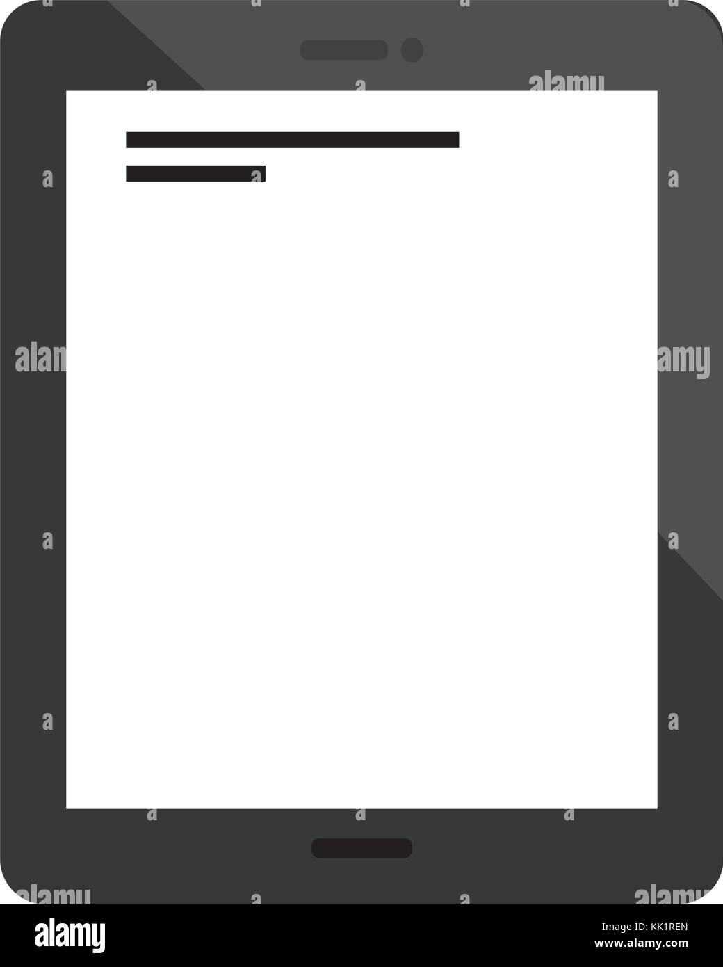 Isolated tablet design Stock Vector Image & Art - Alamy