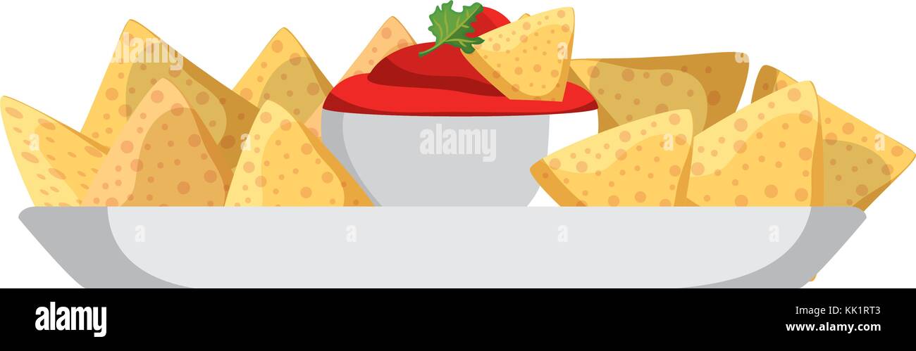 Isolated nachos design Stock Vector Image & Art - Alamy