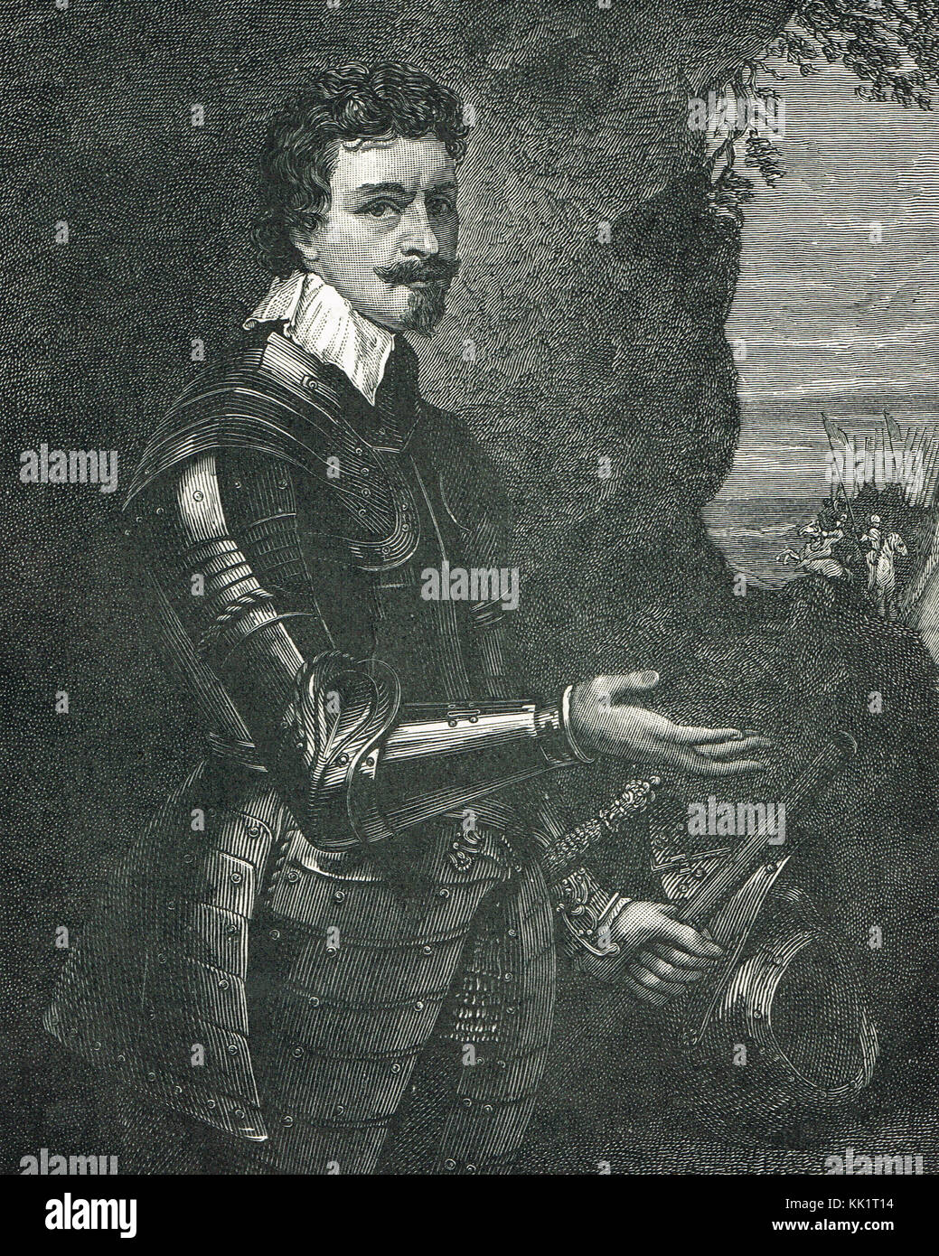 Thomas Wentworth, 1st Earl of Strafford Stock Photo - Alamy