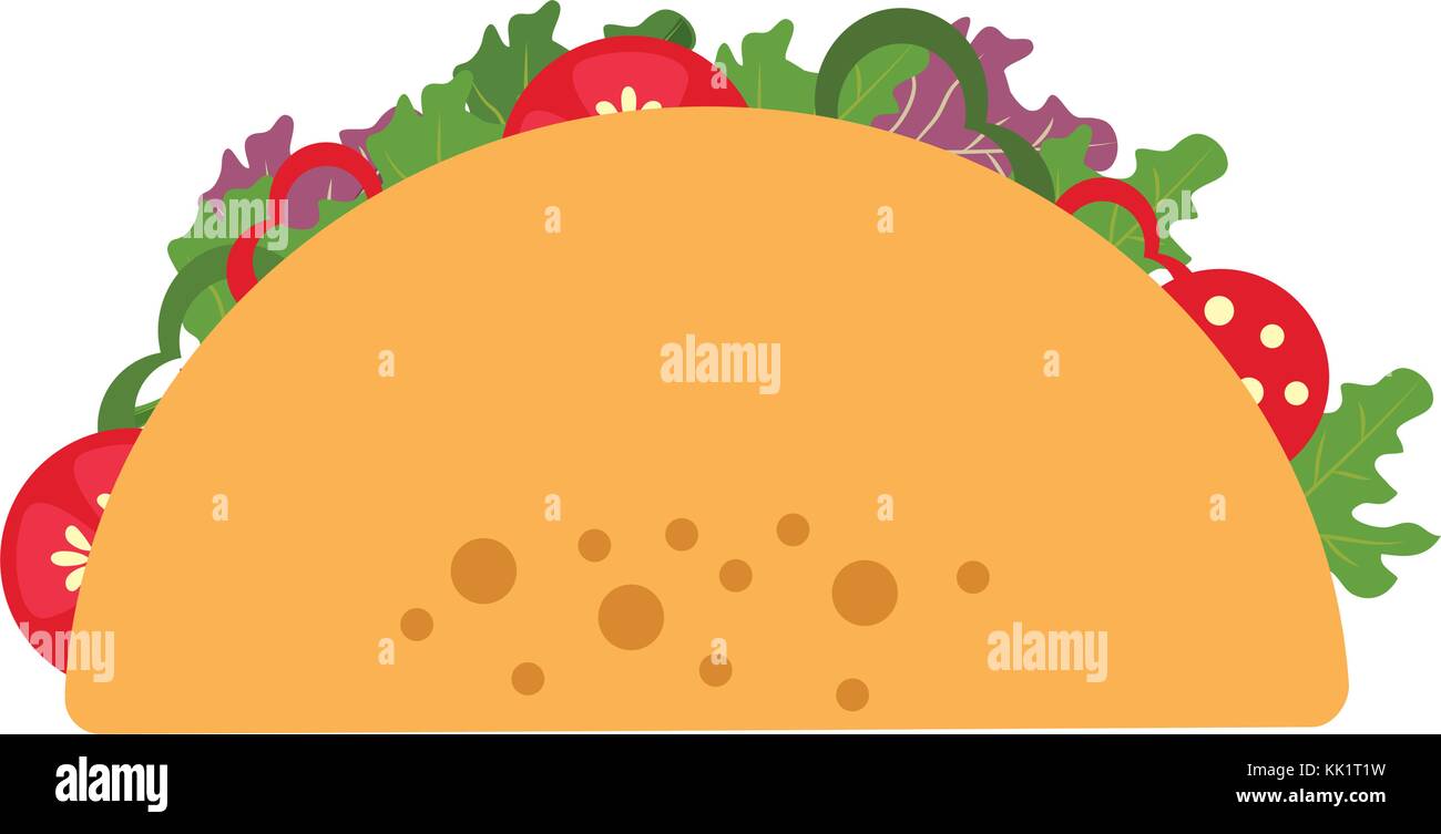 Isolated taco design Stock Vector Image & Art - Alamy