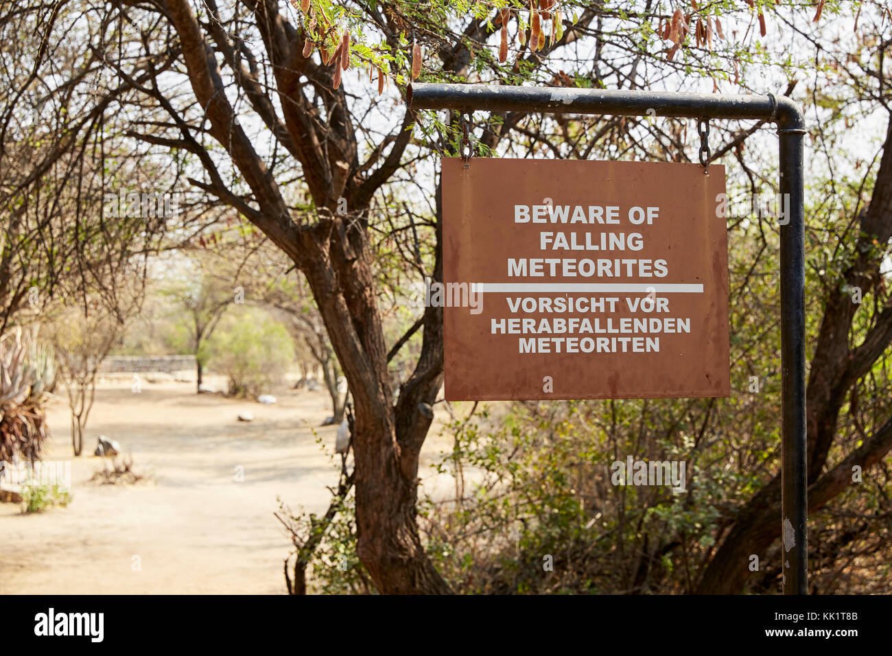 Hoba meteorite near Grootfontein, Namibia, Africa Stock Photo - Alamy
