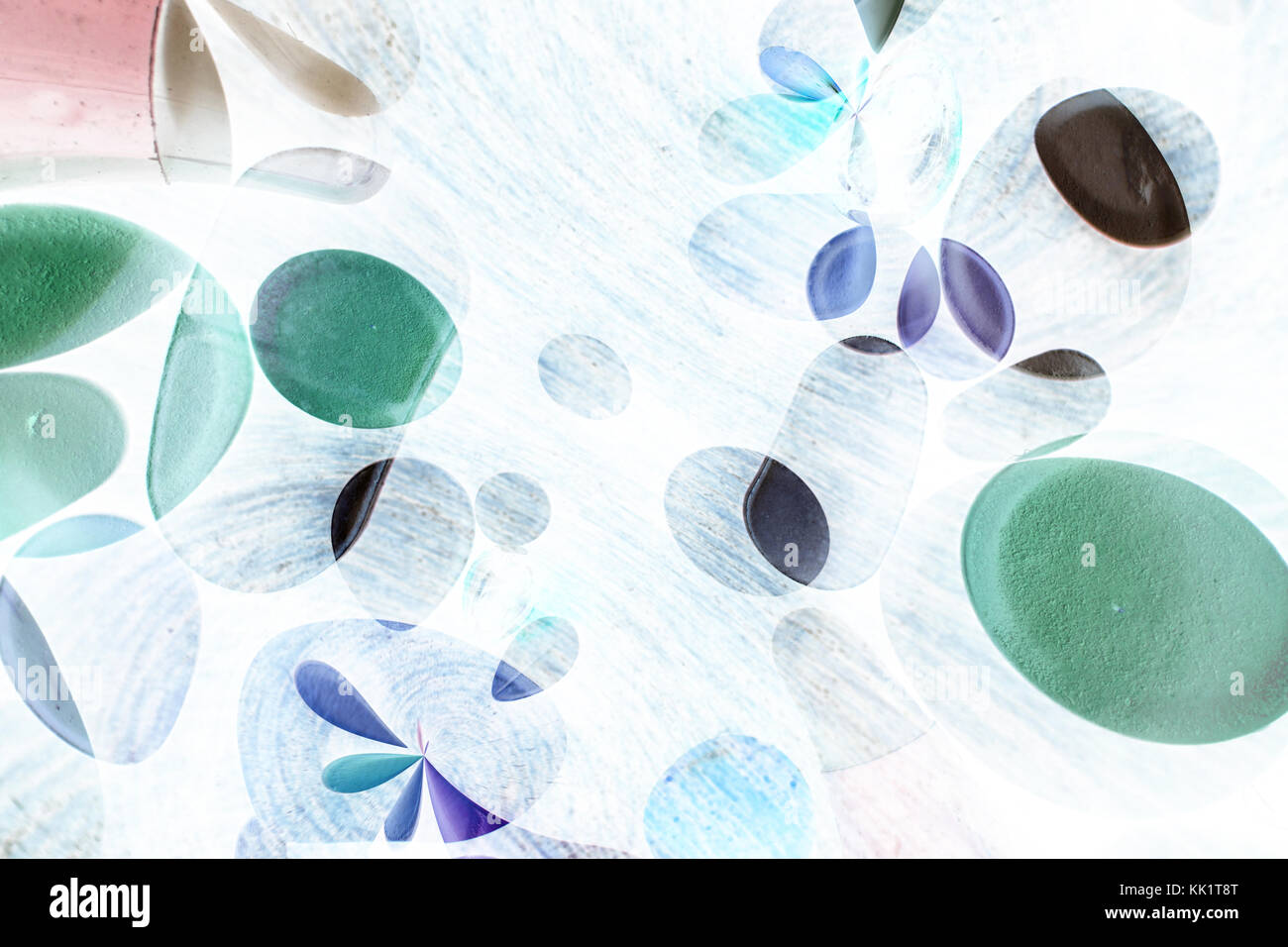 Abstract medication drug background invert multi colors Stock Photo - Alamy