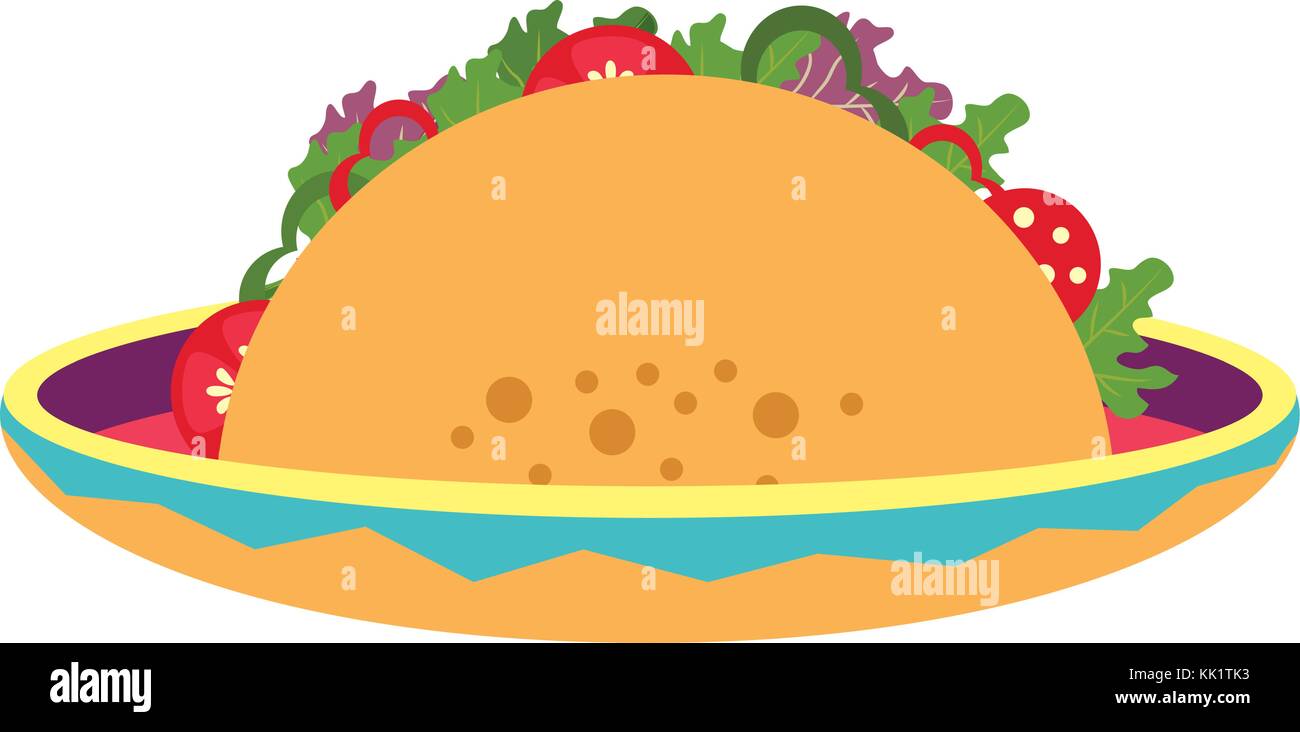 Isolated taco design Stock Vector Image & Art - Alamy