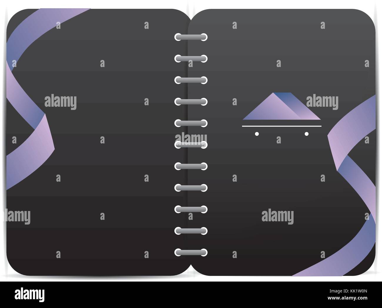 Branding notebook design Stock Vector Image & Art - Alamy