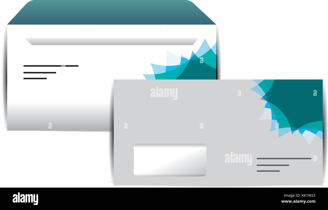 Branding envelope design Stock Vector Image & Art - Alamy