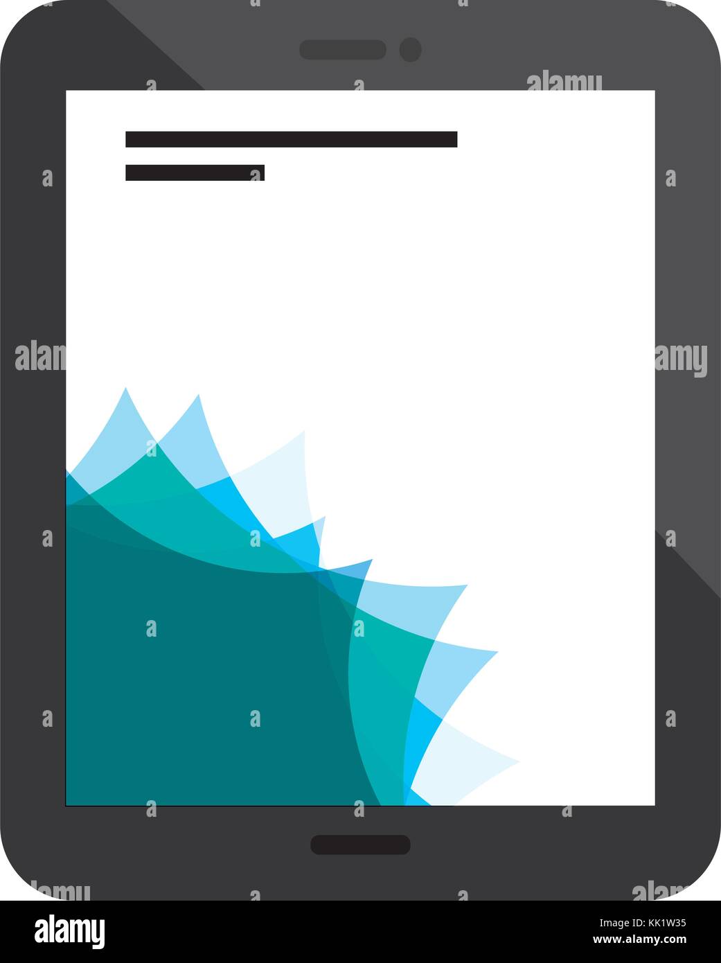 Branding tablet design Stock Vector Image & Art - Alamy