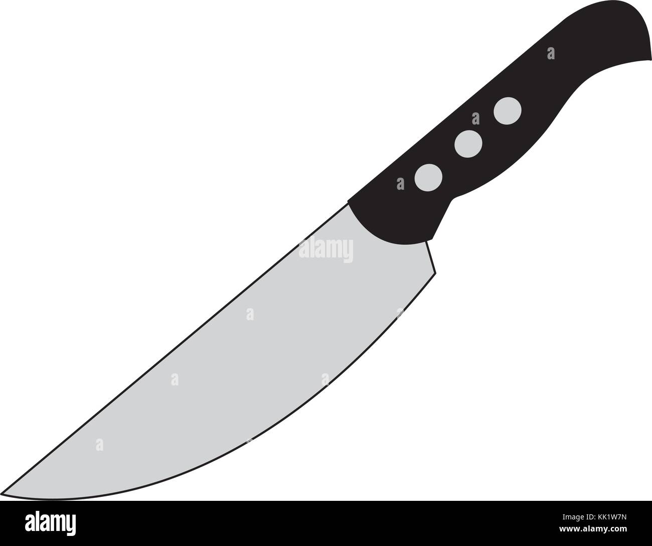 Isolated knife design Stock Vector Image & Art - Alamy
