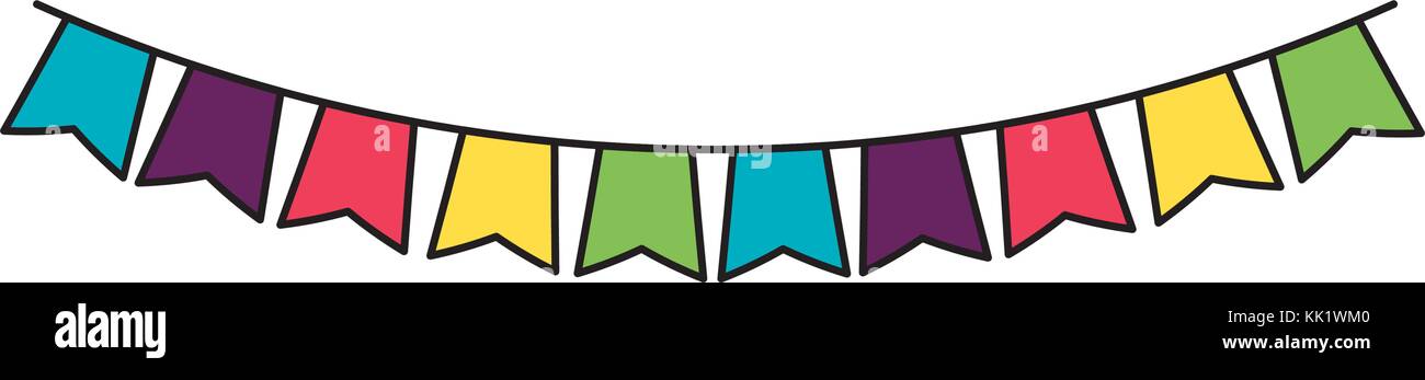 Isolated pennant design Stock Vector Image & Art - Alamy