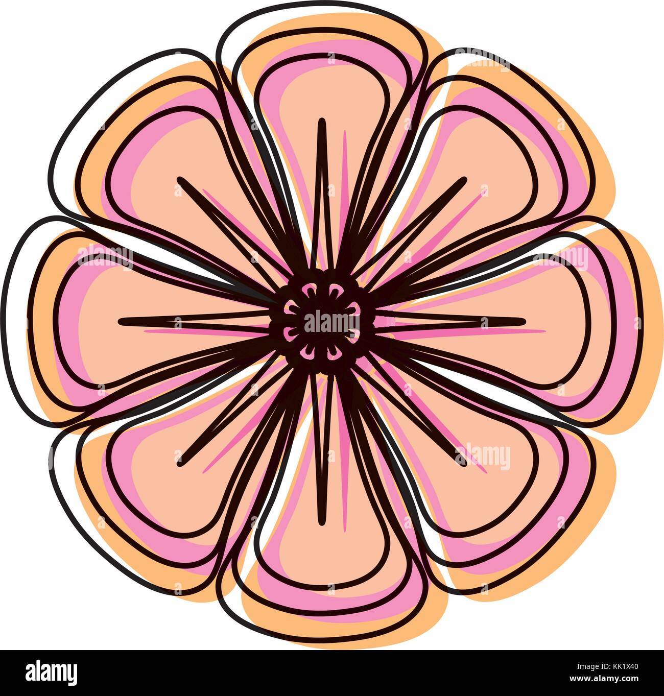 beautiful flower icon Stock Vector Image & Art - Alamy