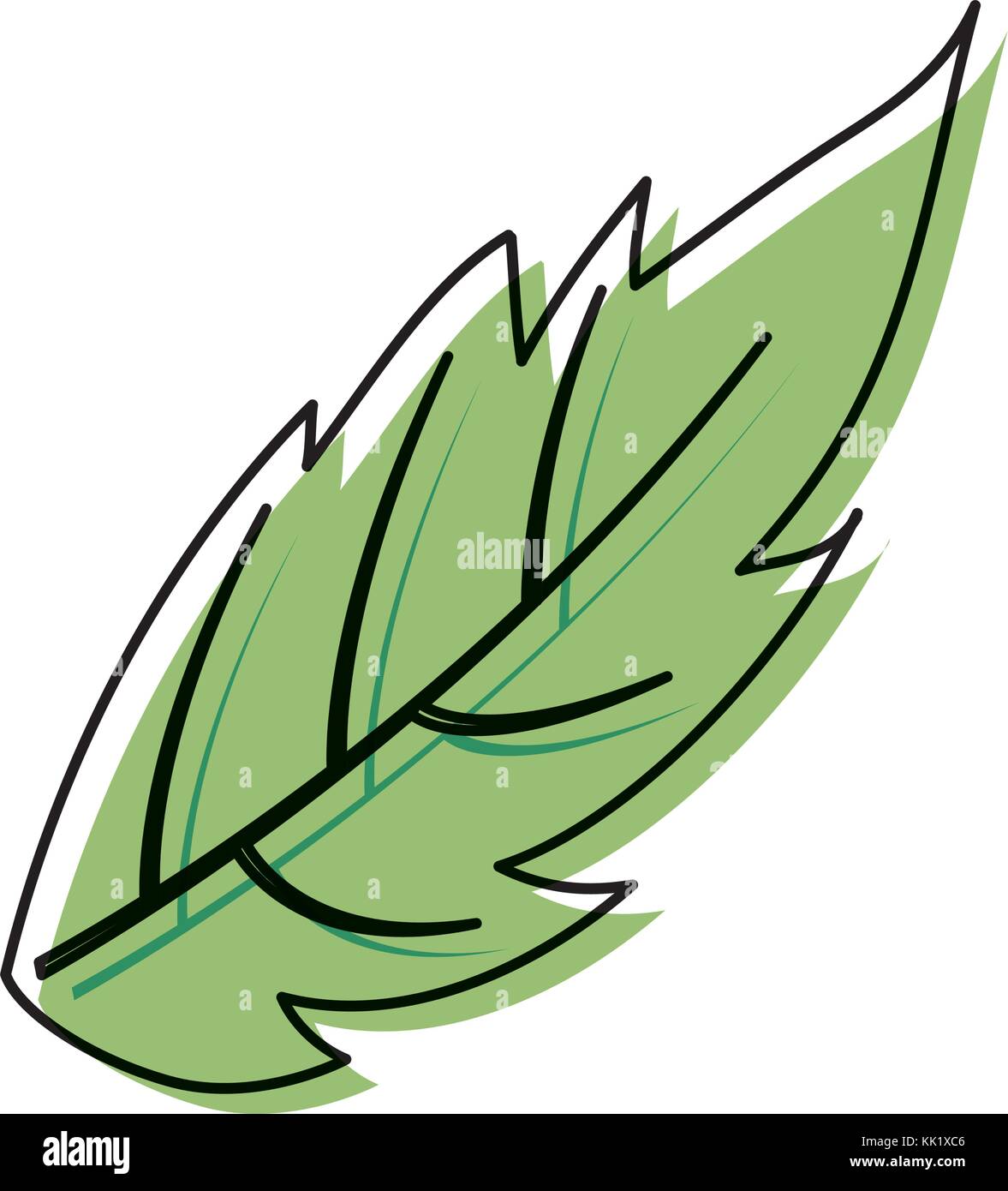 leaf icon image Stock Vector Image & Art - Alamy