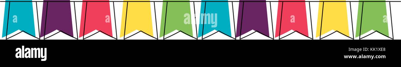 Isolated pennant design Stock Vector Image & Art - Alamy