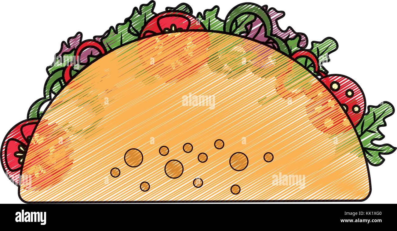 Isolated taco design Stock Vector Image & Art - Alamy