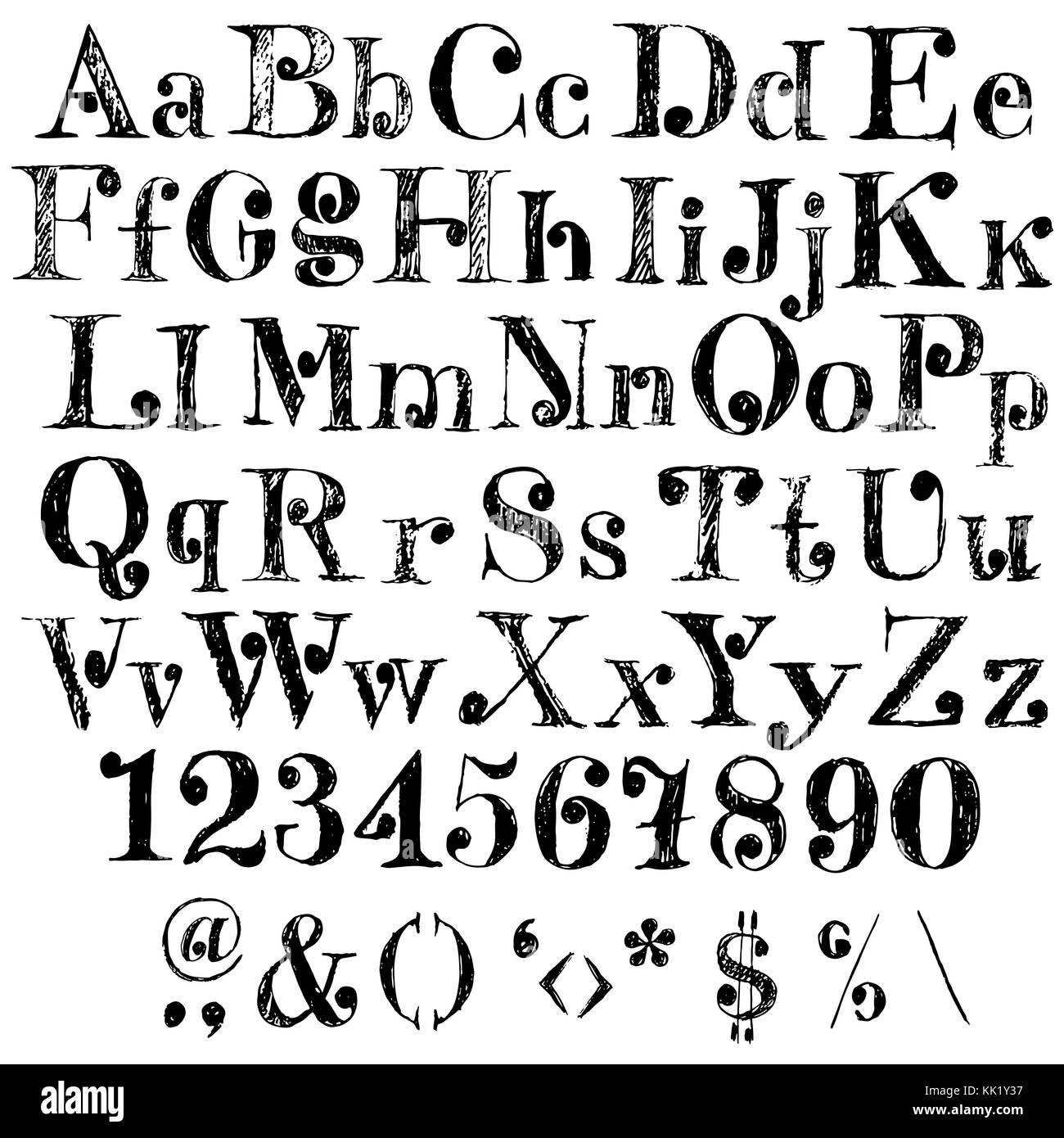 Graffiti font hi-res stock photography and images - Alamy