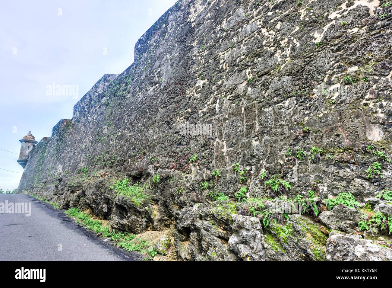 City Walls and lookout of San Juan, Puerto Rico Stock Photo - Alamy