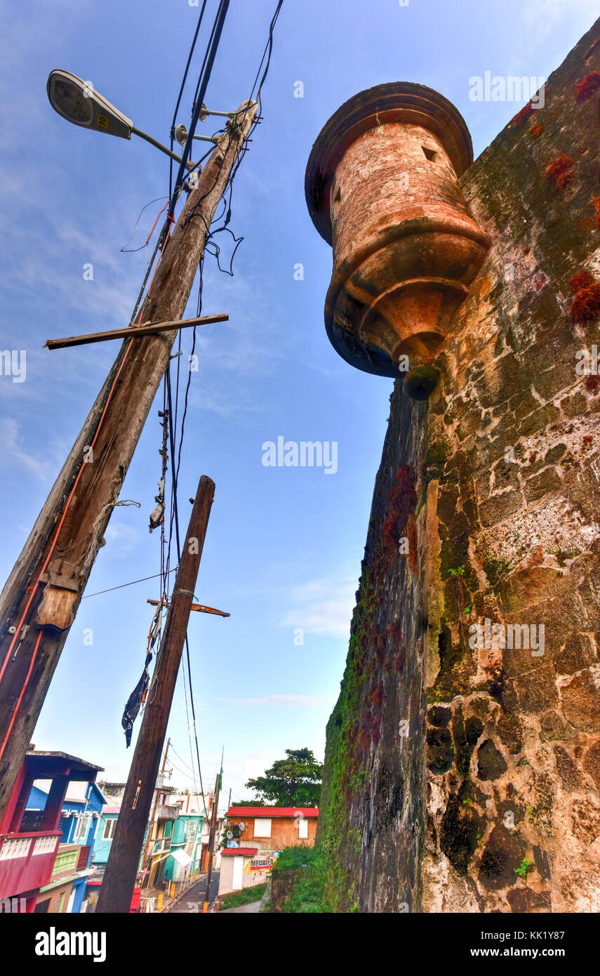 City walls and lookout of san juan hi-res stock photography and images ...