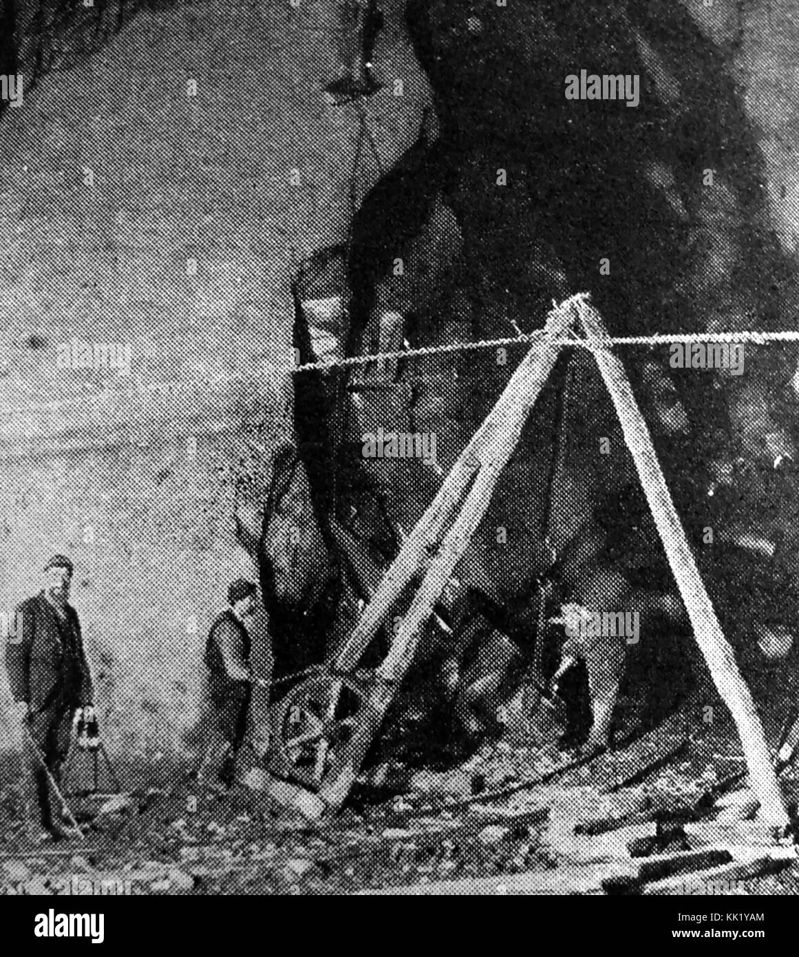 Wales mine Black and White Stock Photos & Images - Alamy