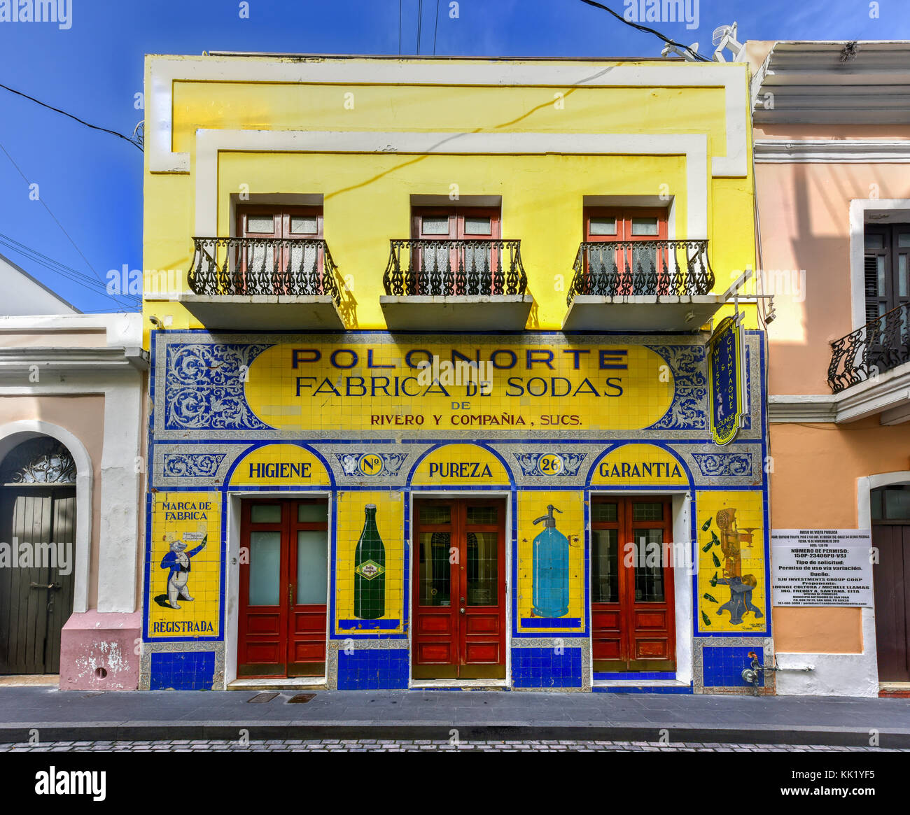San Juan, Puerto Rico - December 25, 2015: Polo Norte Soda Factory ...