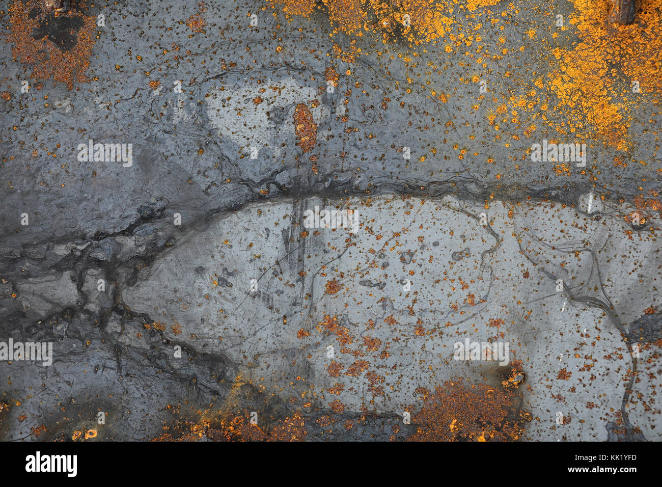 The texture is metallic. Industrial background from an old rusty Stock ...