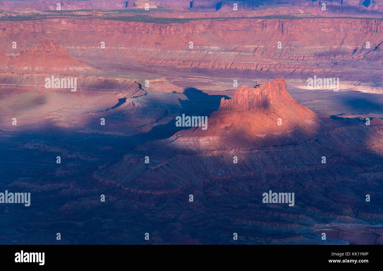 Aerial dry desert gorge canyon hi-res stock photography and images - Alamy