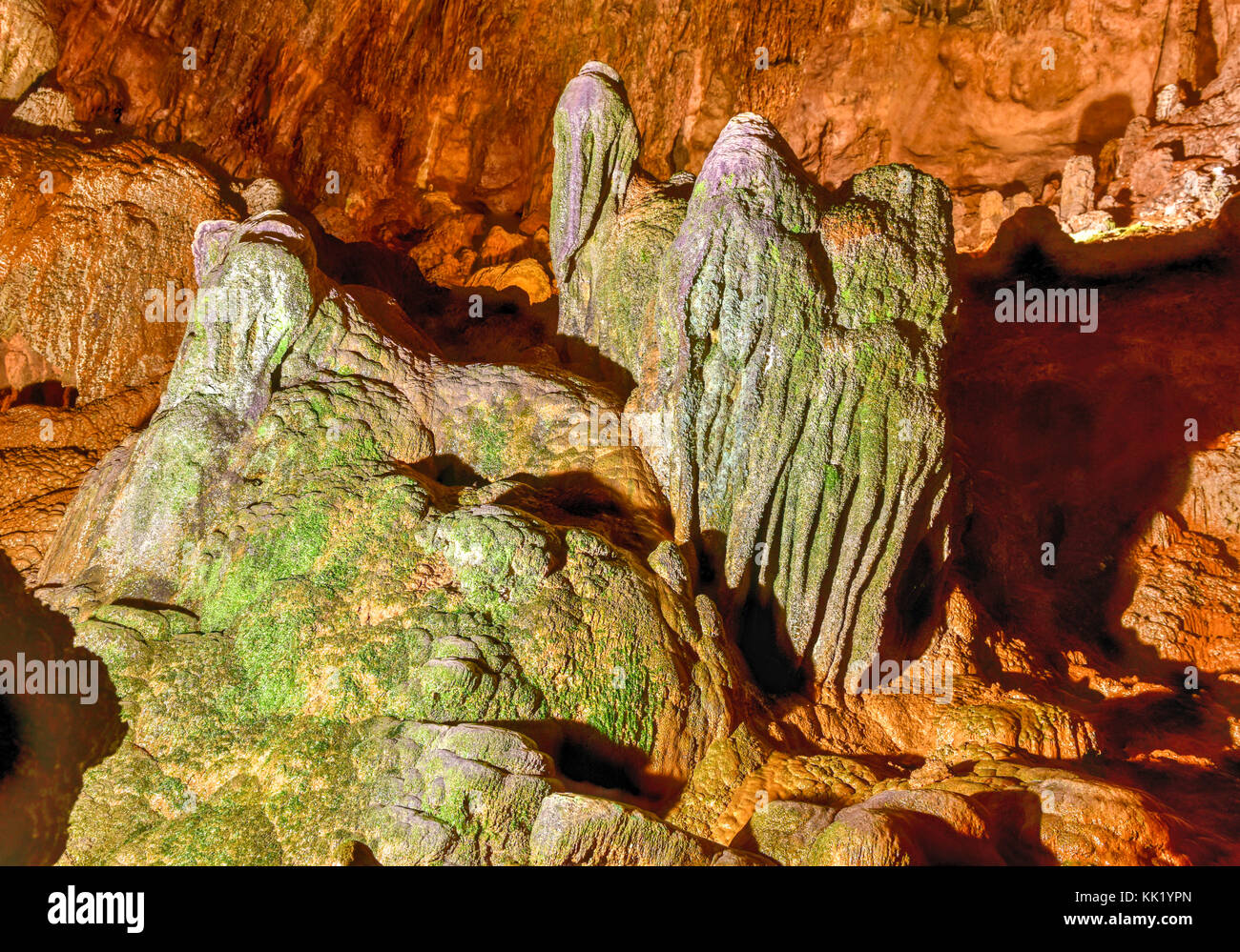 Rock formations of the Camuy River Cave Park in Puerto Rico Stock Photo ...