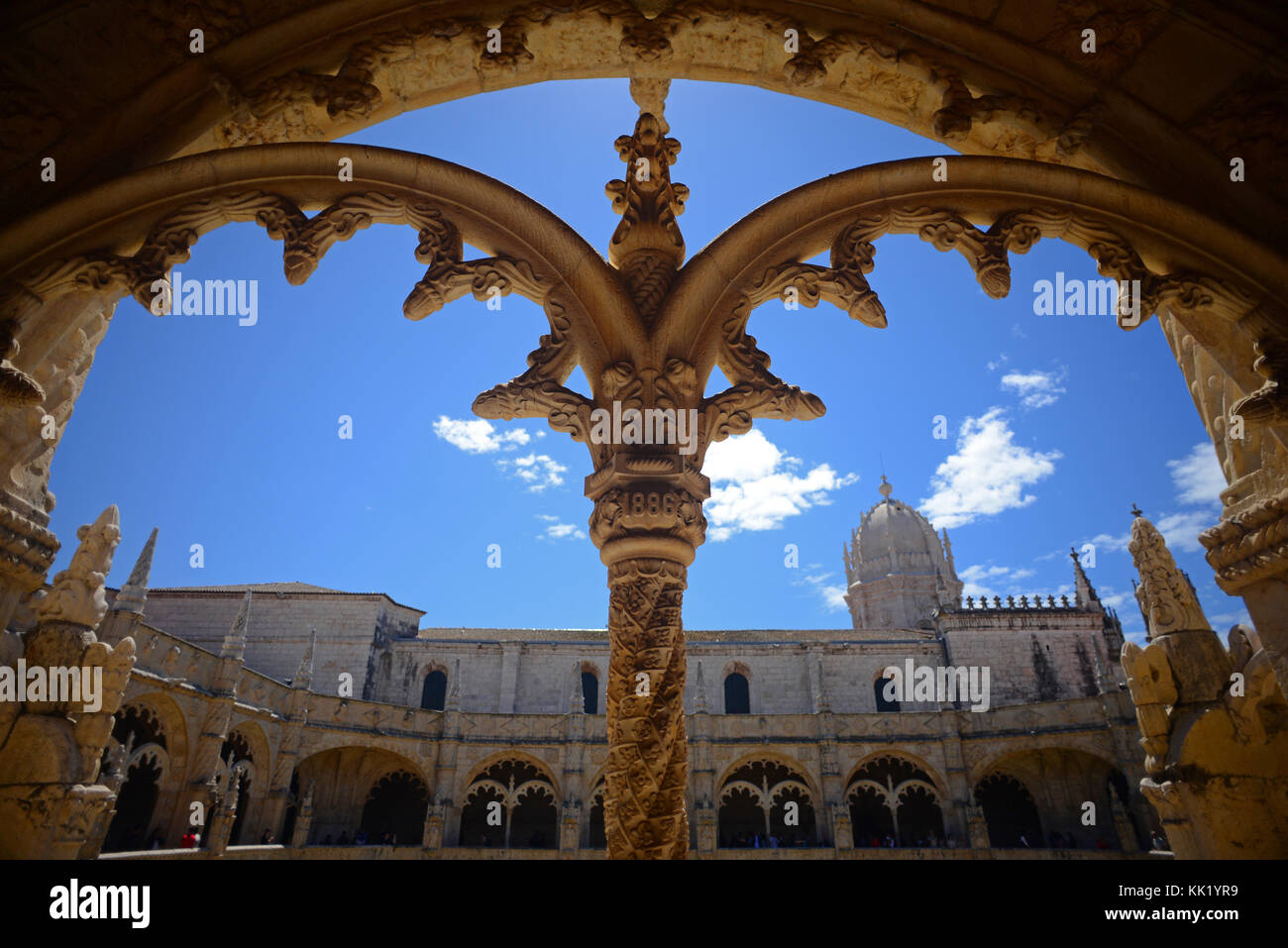 The Jeronimos Monastery or Hieronymites Monastery (The Mosteiro dos ...
