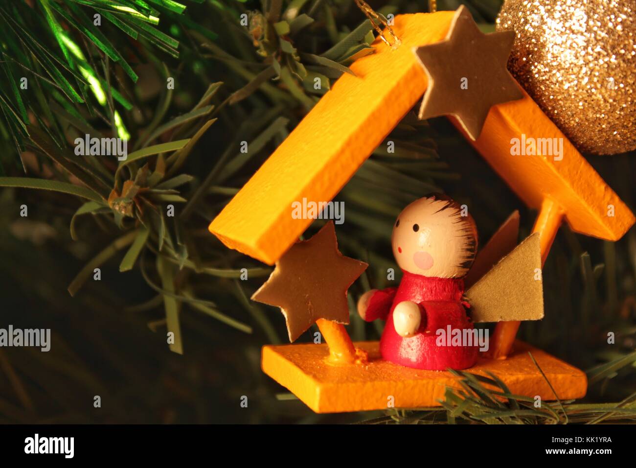 Festive silver train decoration hi-res stock photography and images - Alamy