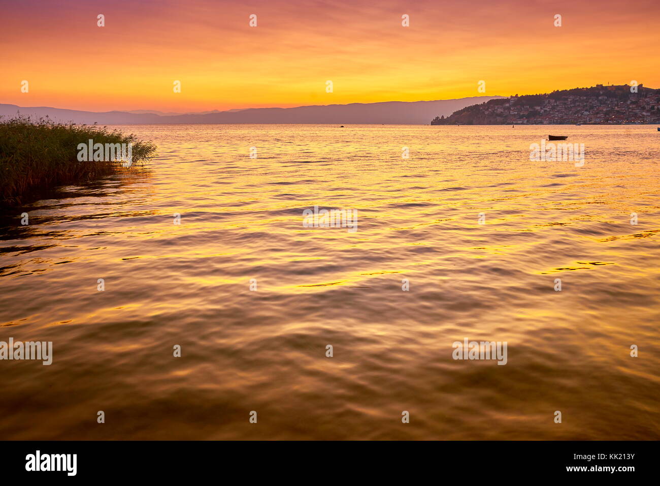 Ohrid sunset hi-res stock photography and images - Alamy