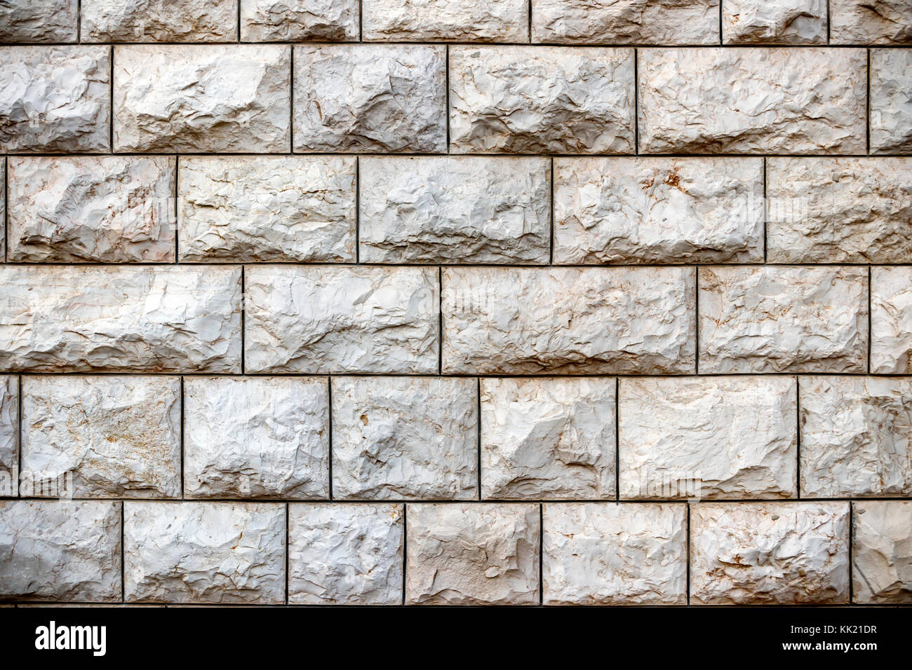 Wall from big blocks of Jerusalem stone, texture, background Stock ...