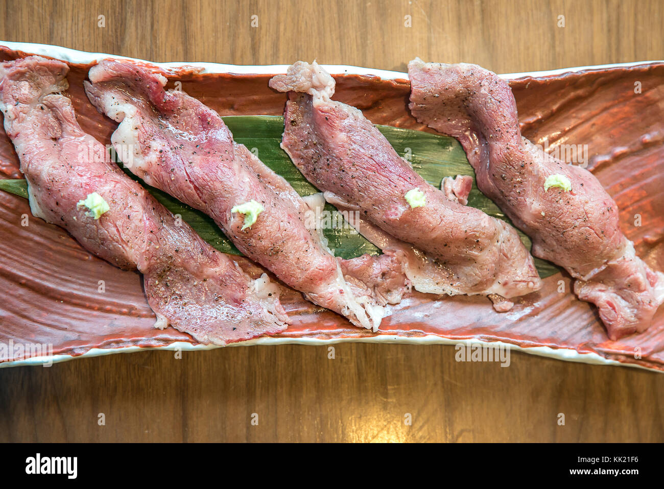 Sushi hida A5 wagyu beef, groumet japanese cuisine Stock Photo - Alamy