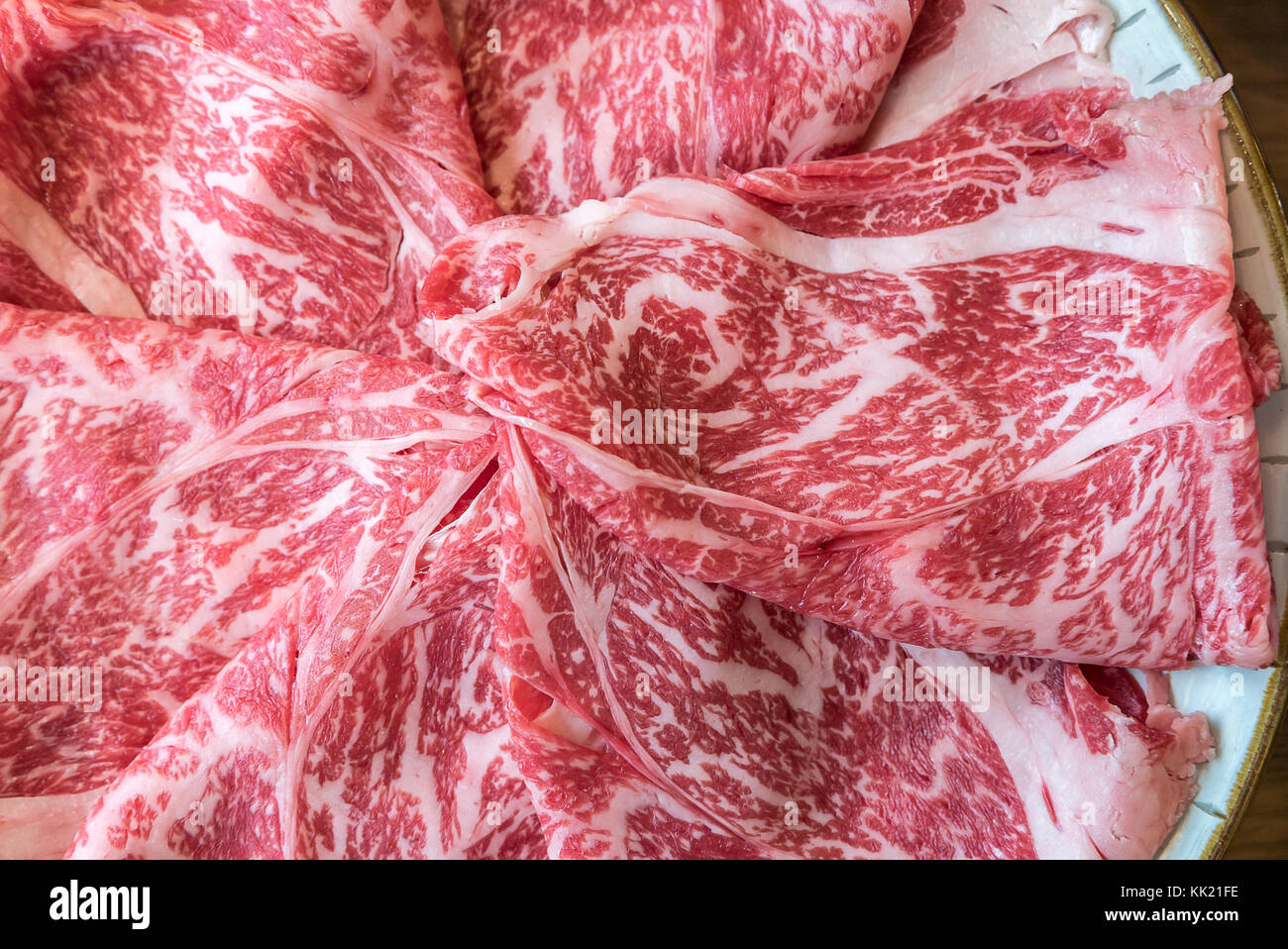 Wagyu A5 Beef meat texture for food background Stock Photo - Alamy