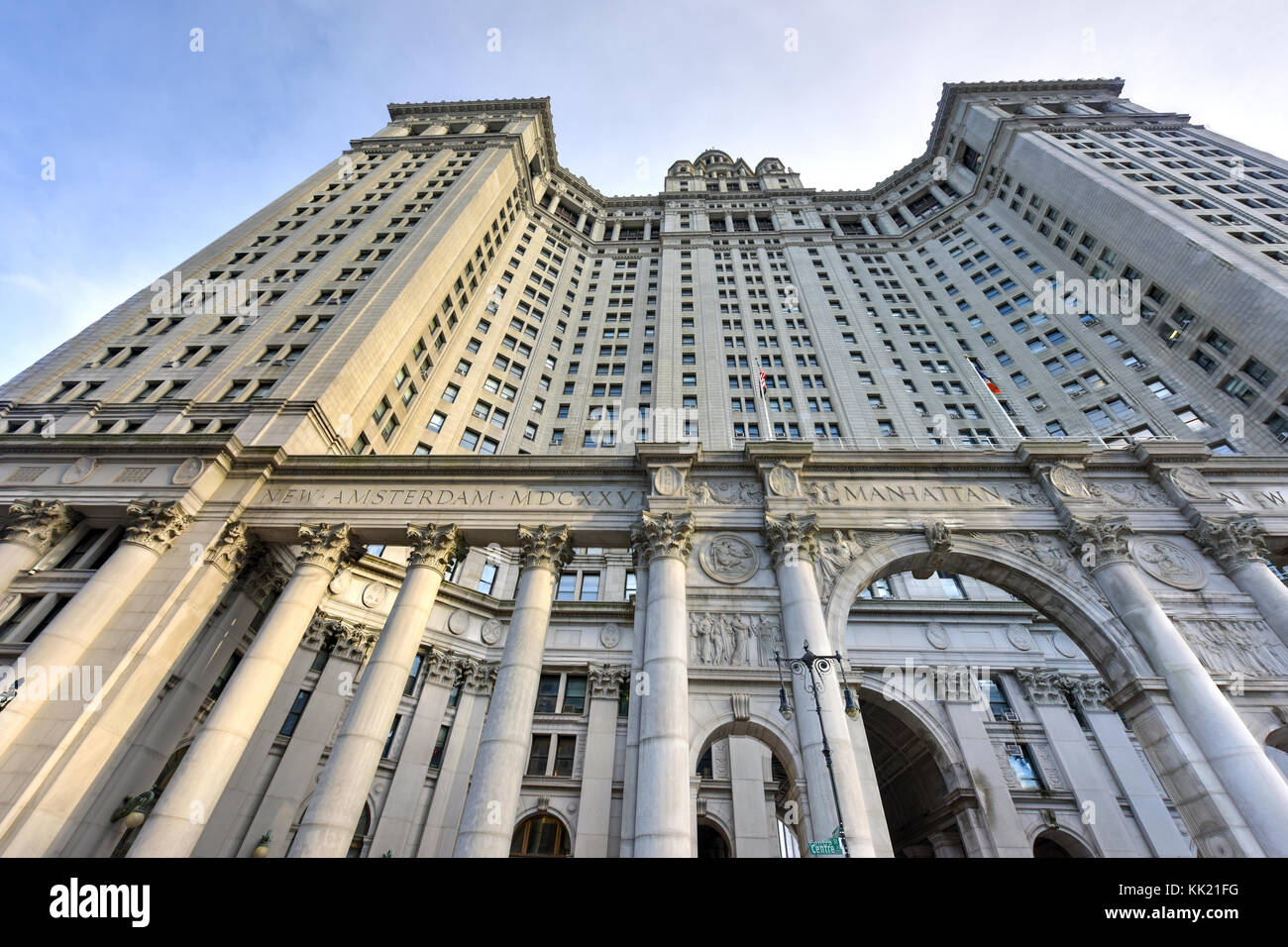 Neoclassical Municipal Building in New York City Stock Photo - Alamy