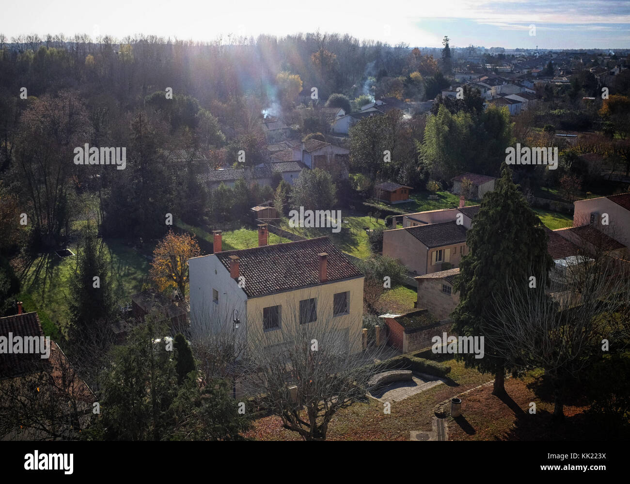 Pons in France's Charente-Maritime Stock Photo - Alamy