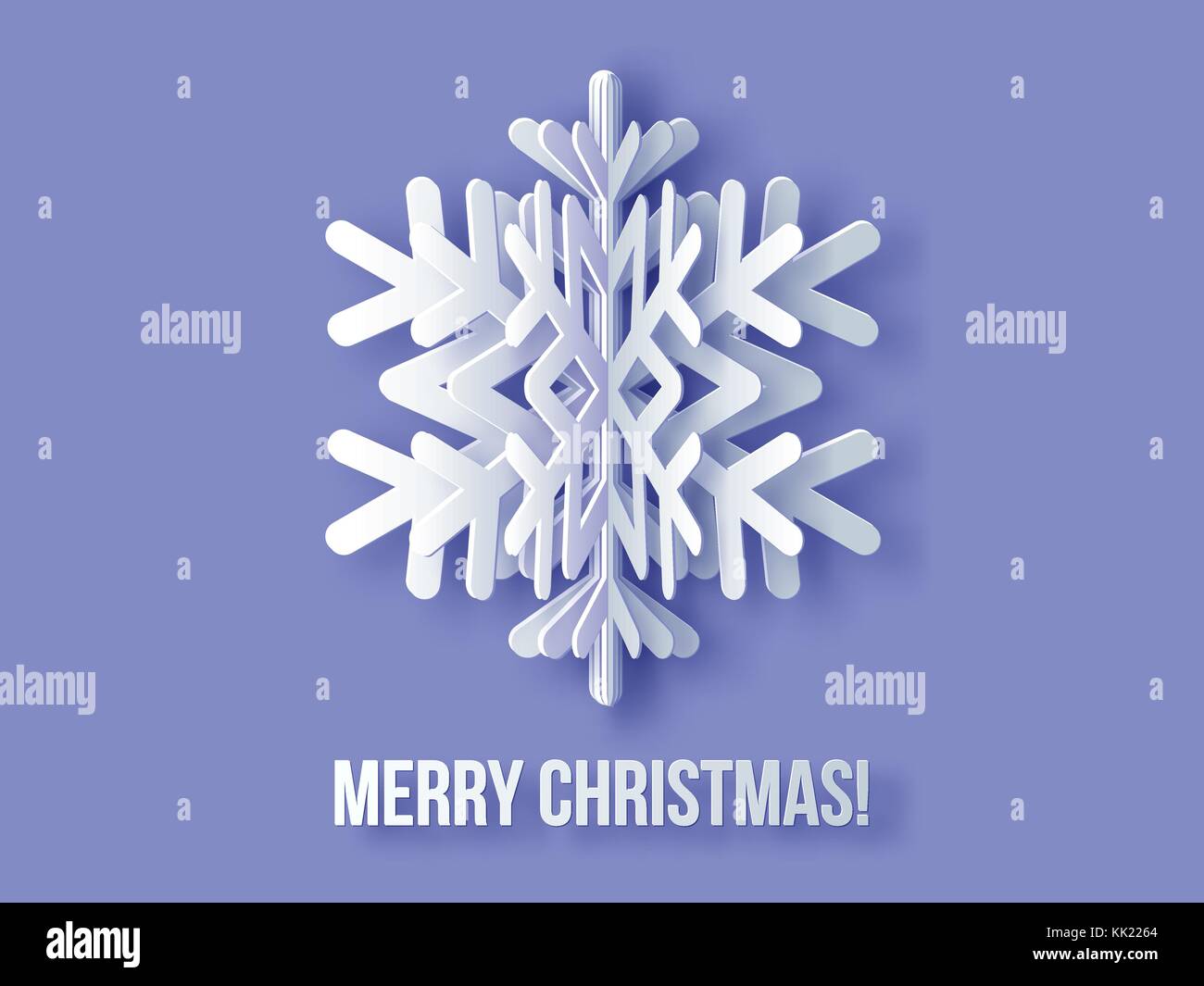 Snowflake card Stock Vector Images - Alamy