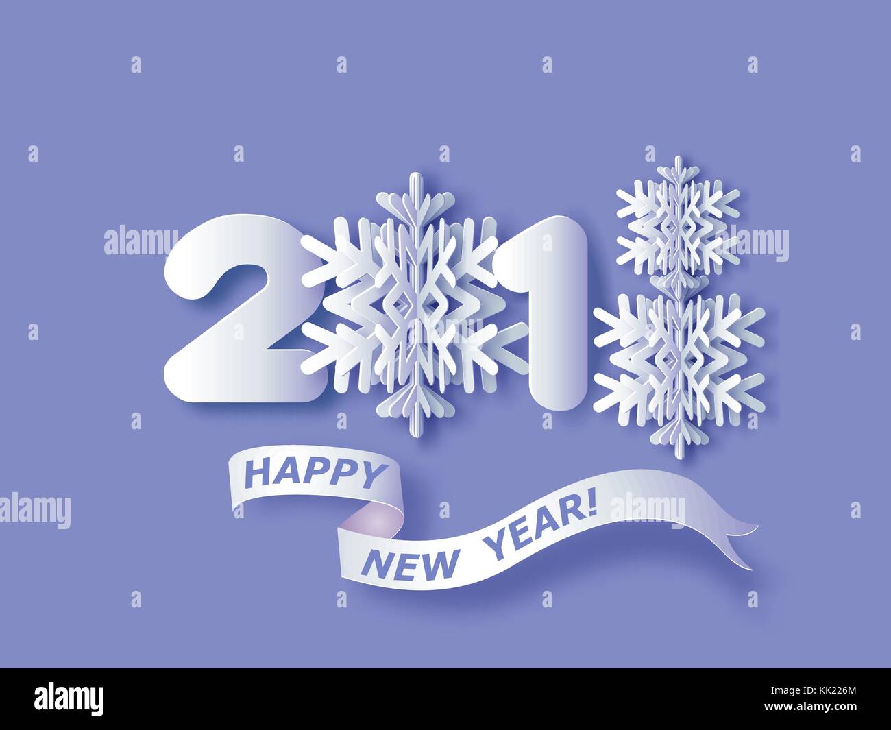 Origami paper art snowflake Stock Vector Images - Alamy