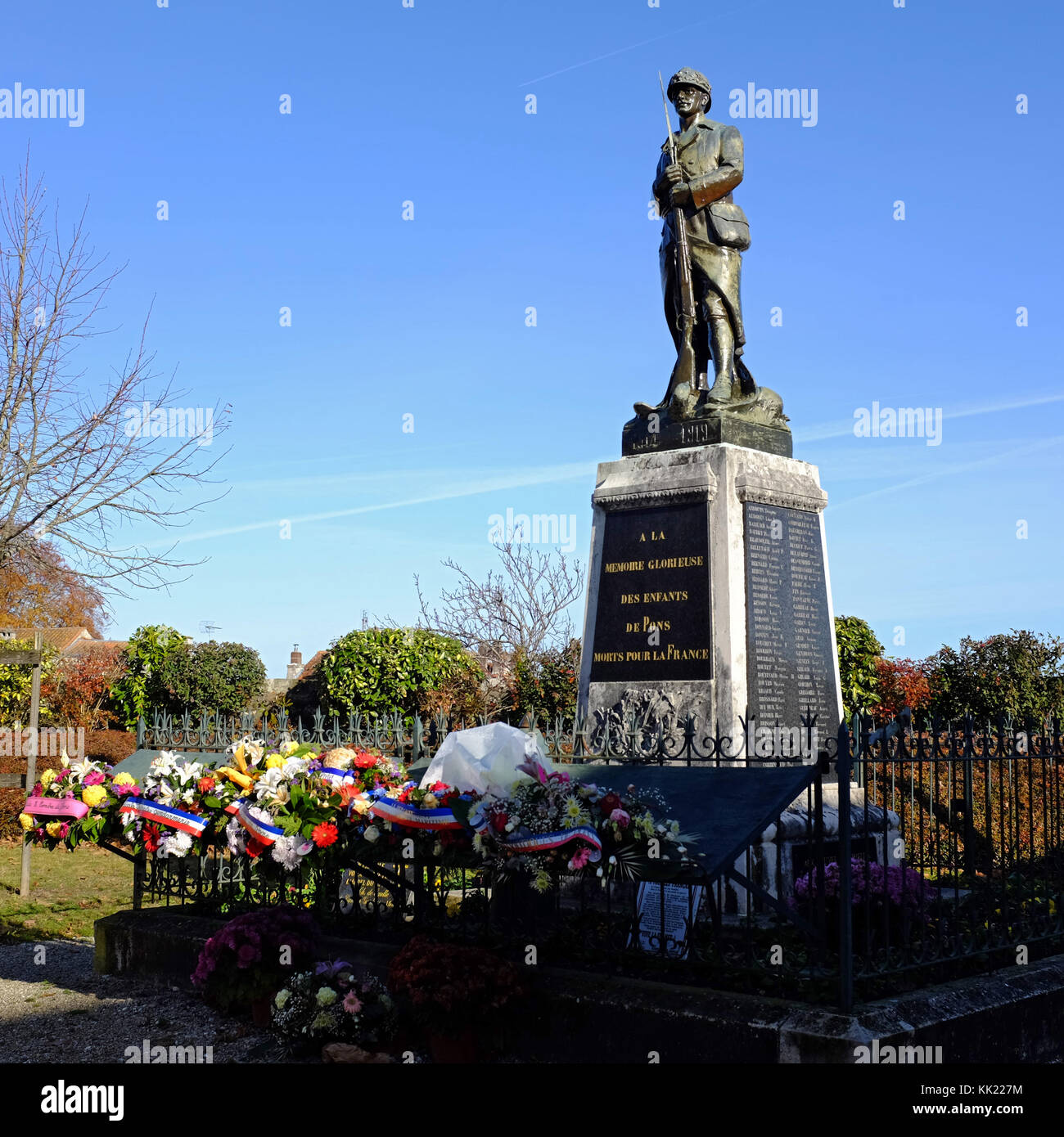 Pons in France's Charente-Maritime Stock Photo - Alamy