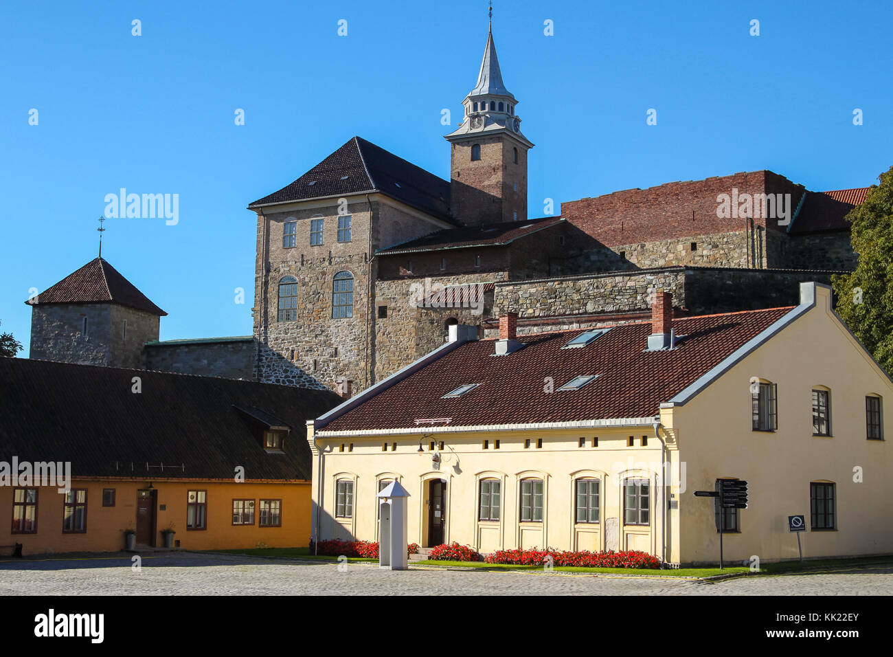 Akershus Fortress or Akershus Castle is a medieval castle that was ...