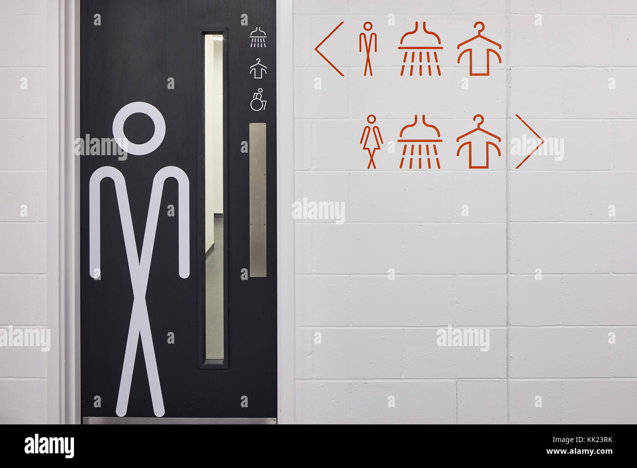 Graphic basement icons. Thames Tower, Reading, United Kingdom ...