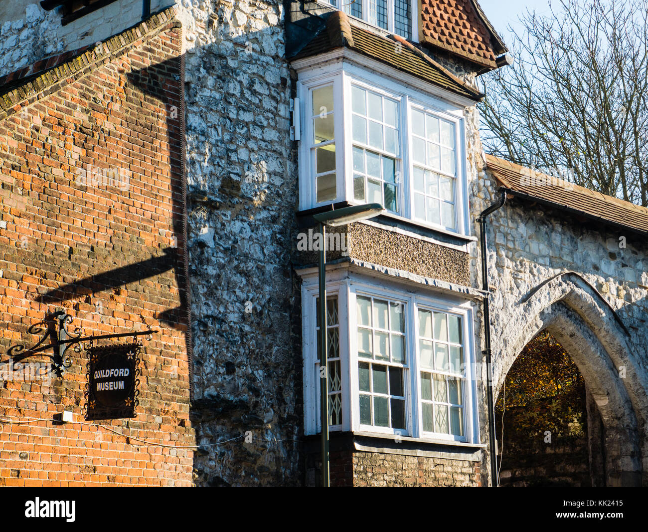 Guildford Museum located in Guildford Castle Gatehouse, Guildford ...