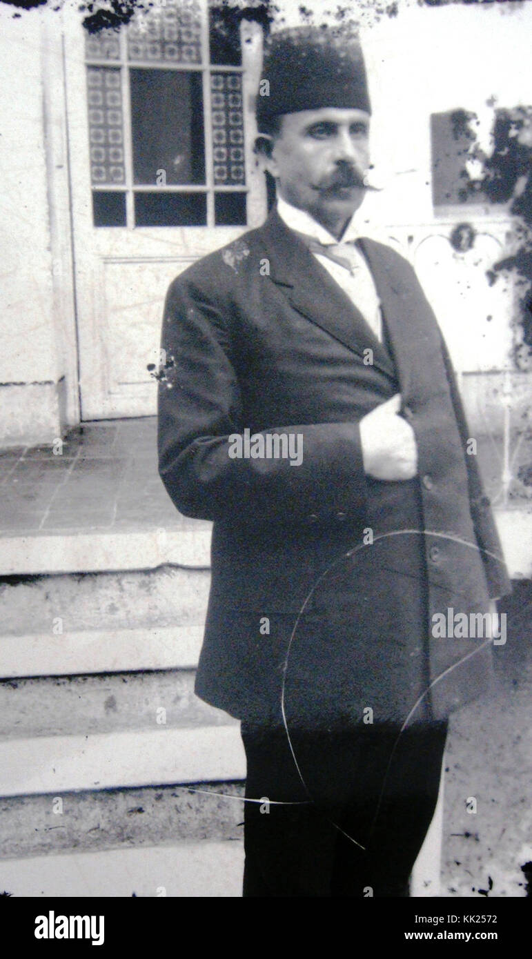 Hajdar beg, pretsedatel na Turskata opstina Stock Photo - Alamy