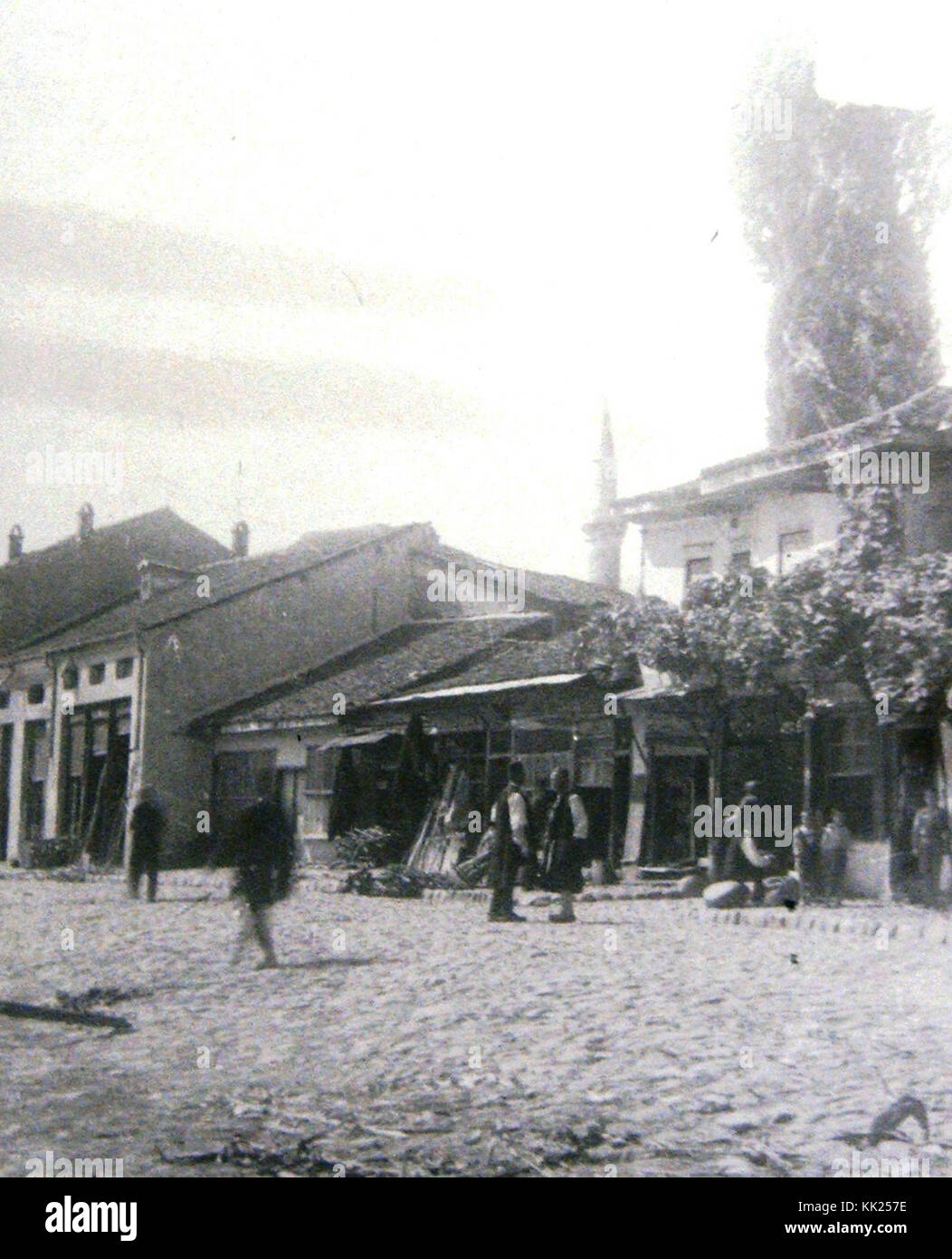 Drven pazar, Bitola Stock Photo - Alamy