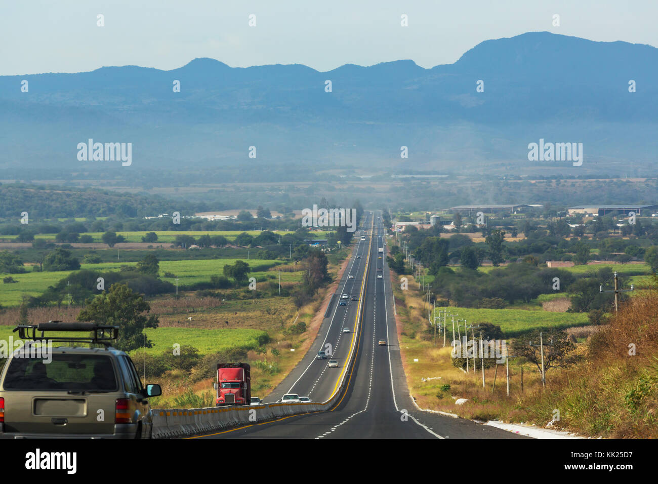 road in Mexico Stock Photo - Alamy