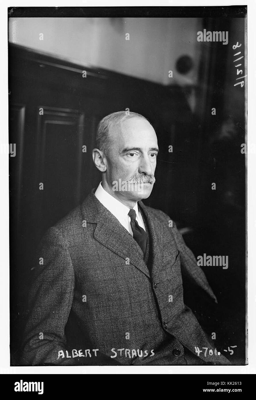 Albert Strauss (LOC) (28468294823 Stock Photo - Alamy