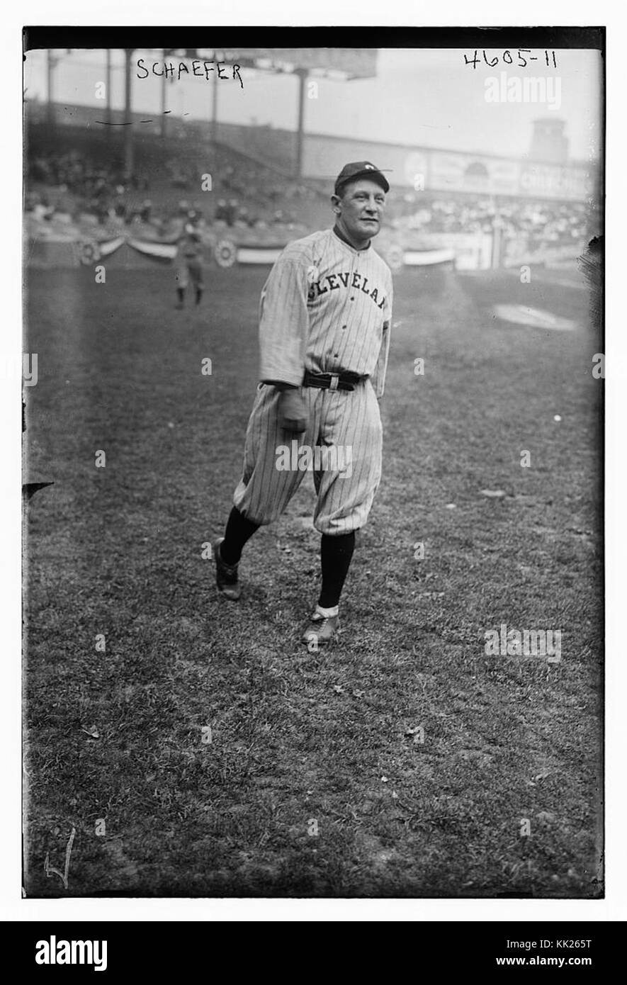 (Germany Schaefer, Cleveland AL (baseball)) (LOC) (27192067172 Stock ...