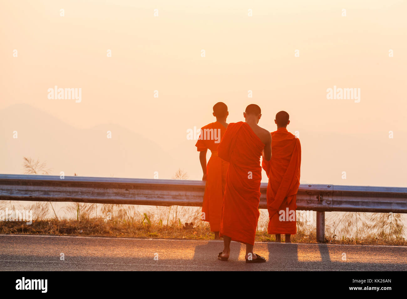 Silent monks hi-res stock photography and images - Alamy