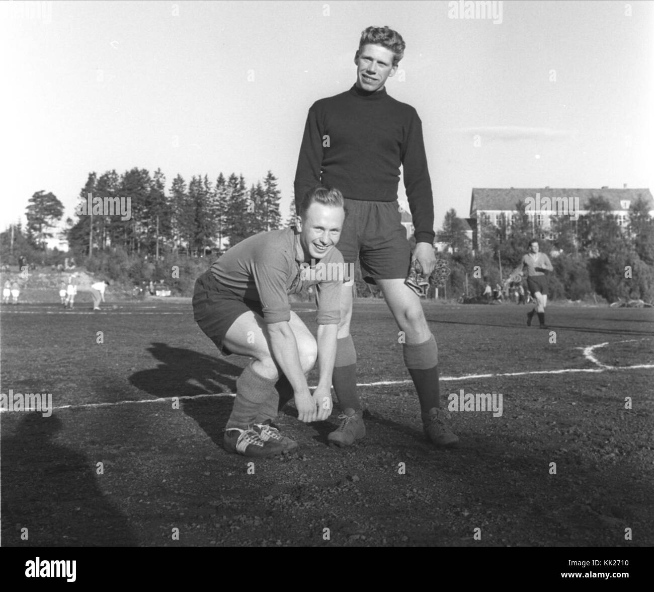 Toralf Engan and Nils Kattem 1957 Stock Photo - Alamy