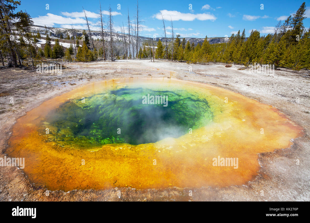 Morning Glory Pool Stock Photo - Alamy