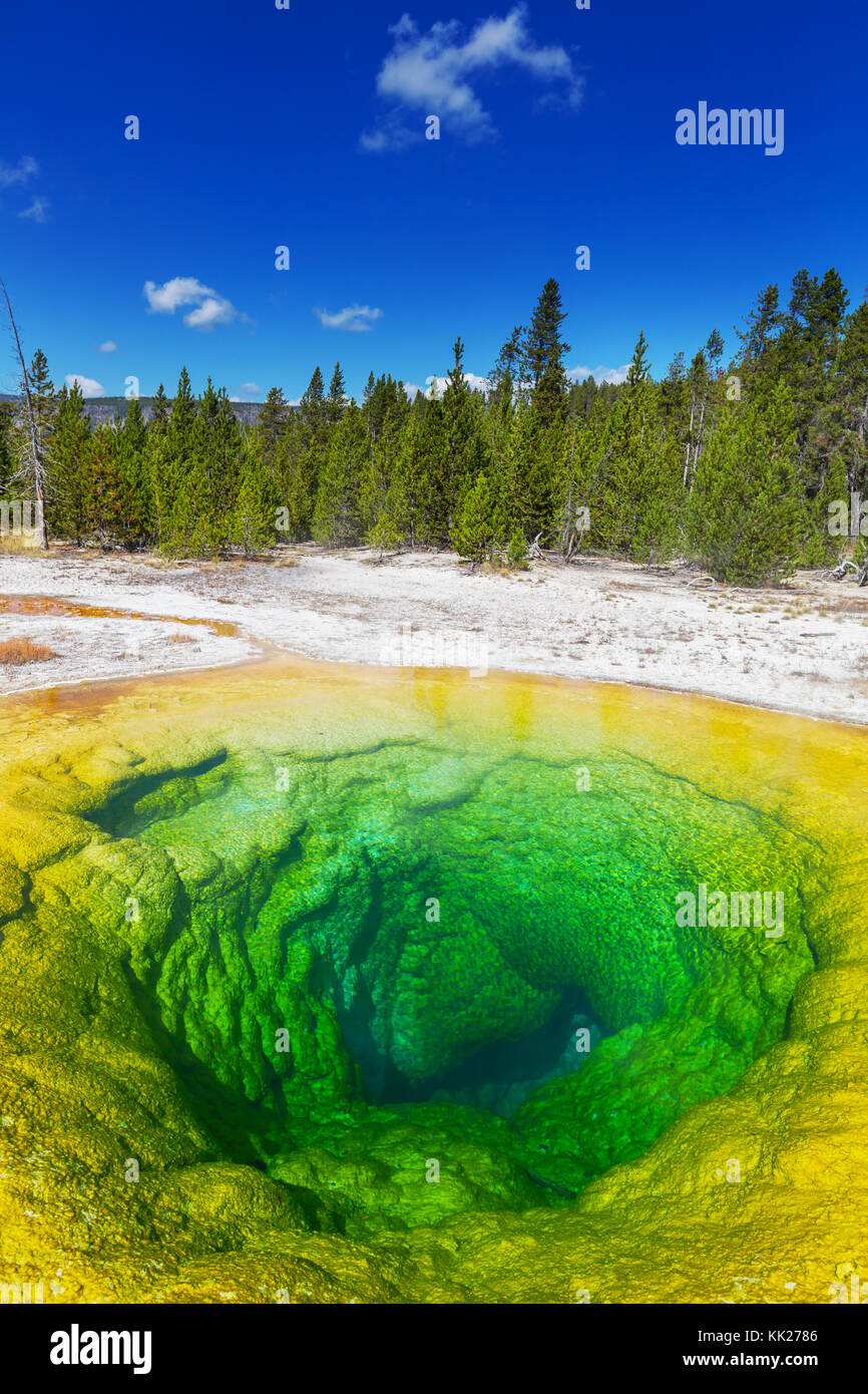 Morning Glory Pool Stock Photo - Alamy