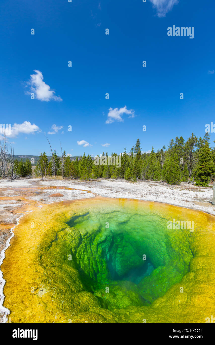 Morning Glory Pool Stock Photo - Alamy