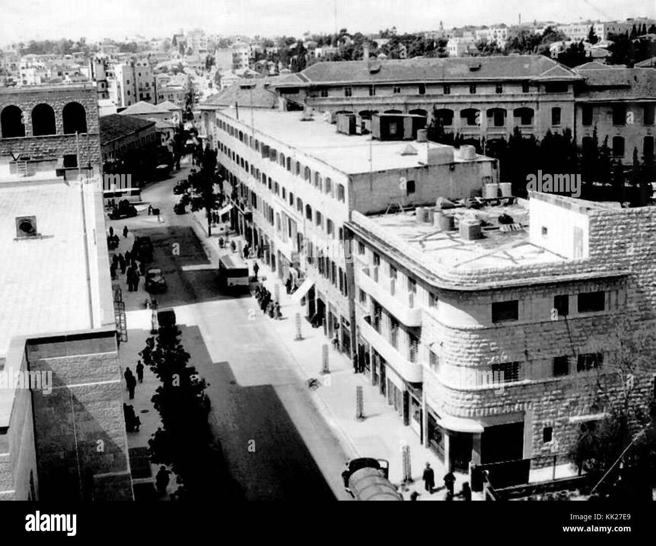 Jaffa road jerusalem 1950 hi-res stock photography and images - Alamy